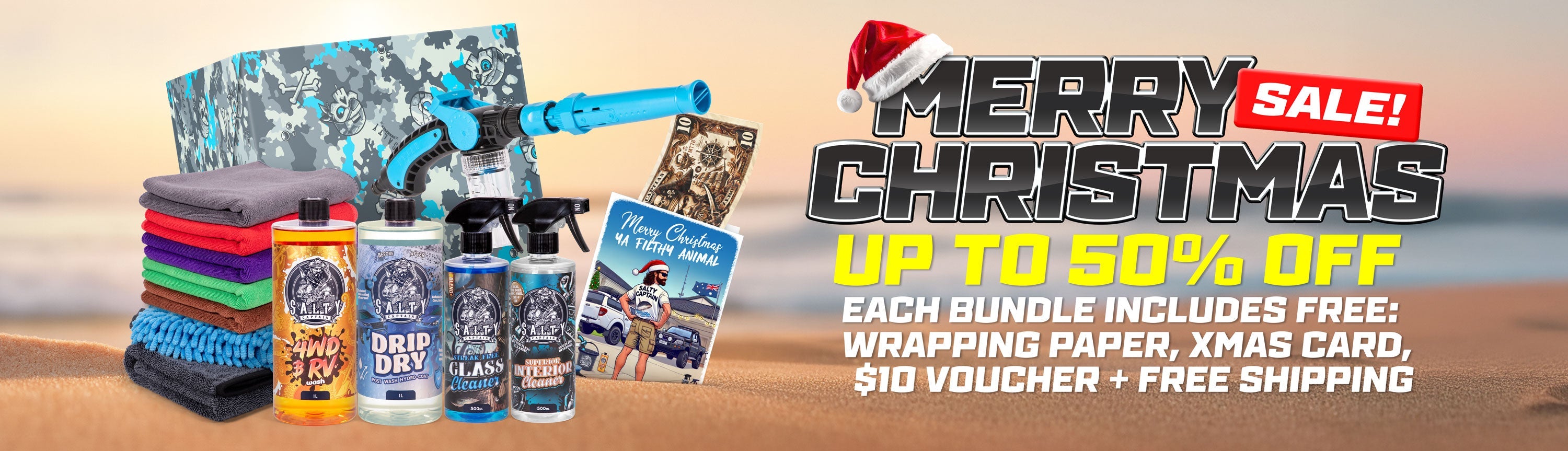 Christmas Gift Cleaning Bundles – Salty Captain