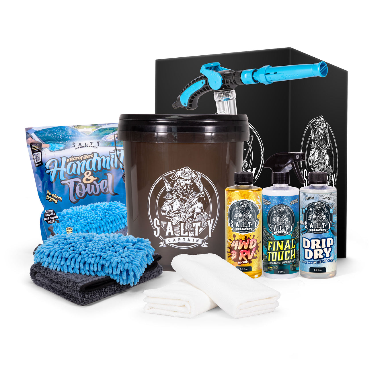 4WD Drip Dry Hydro Bucket | Salty Captain 4WD Bucket