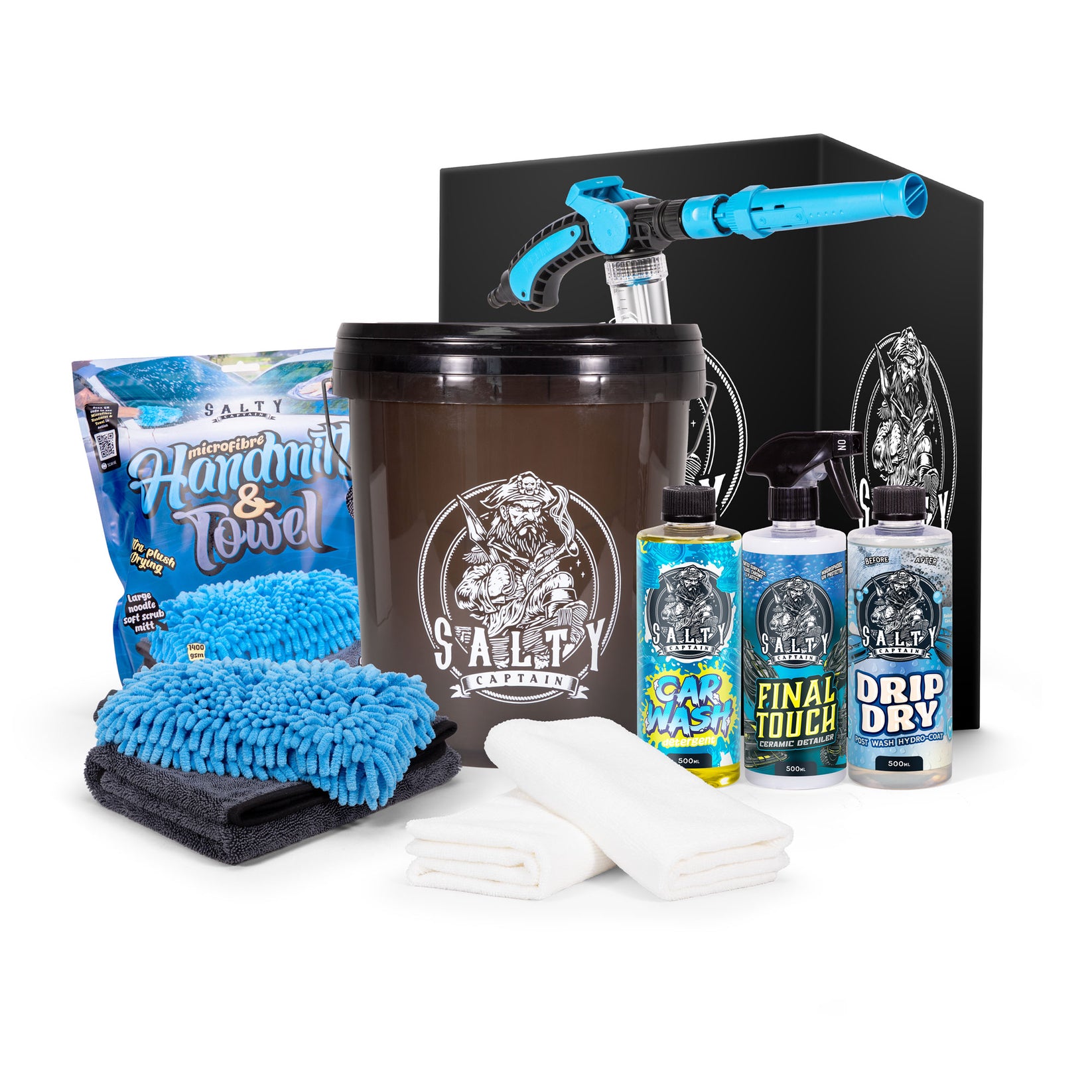 Car Wash & Drip Dry Hydro Bucket – Salty Captain