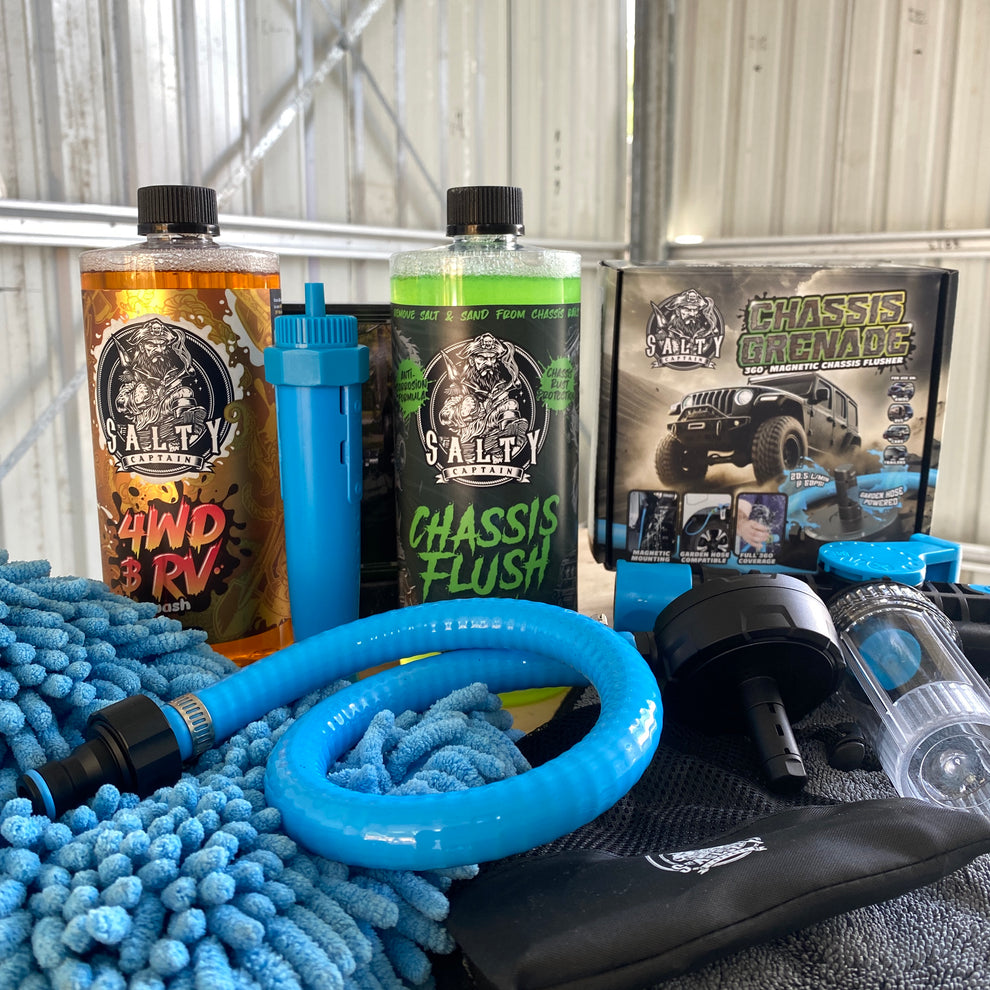 Chassis Flush Solution 1L | 4WD Chassis Flusher & Chassis Washer Kit ...