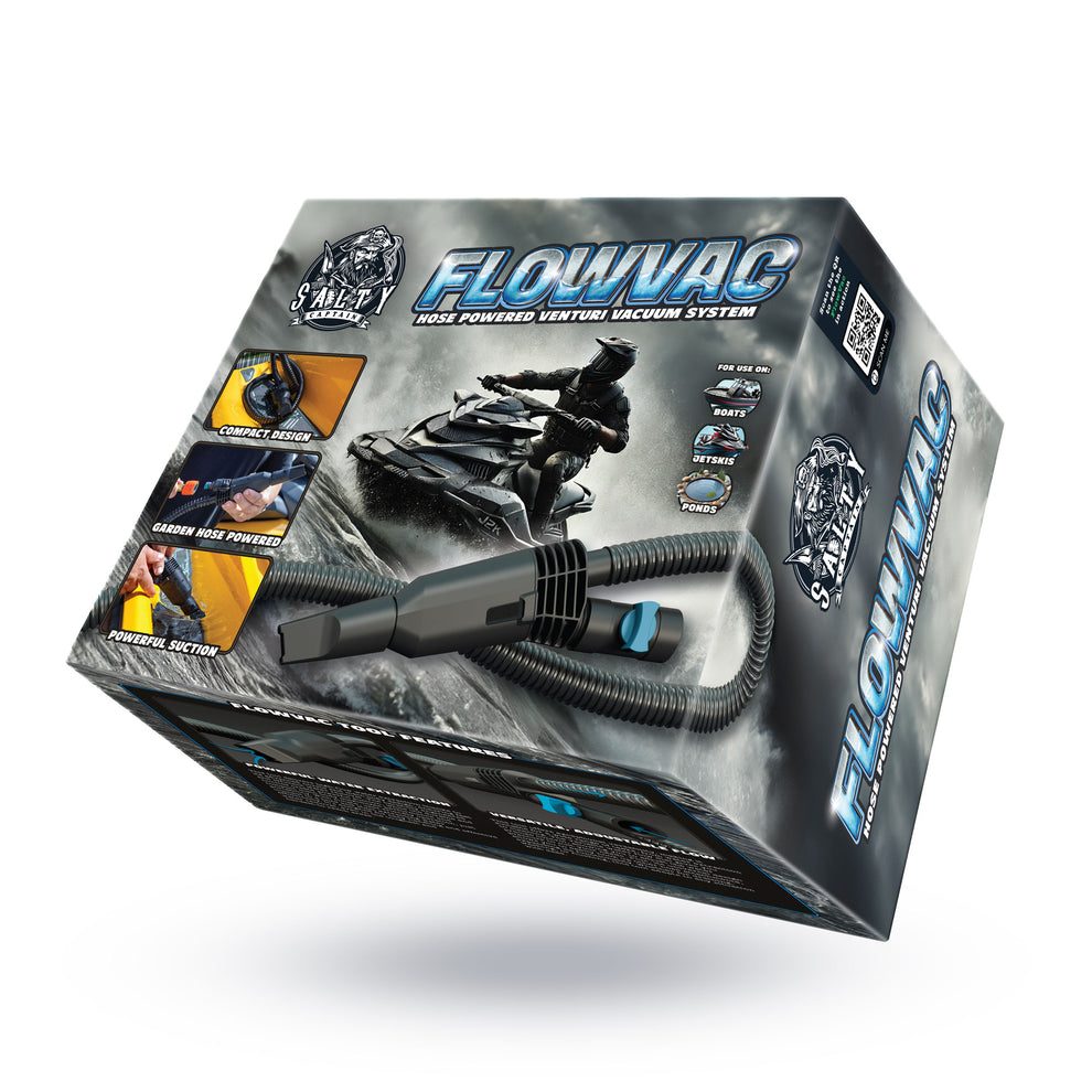 FlowVac Venturi Water Vacuum | Flowvac Vacuum System – Salty Captain